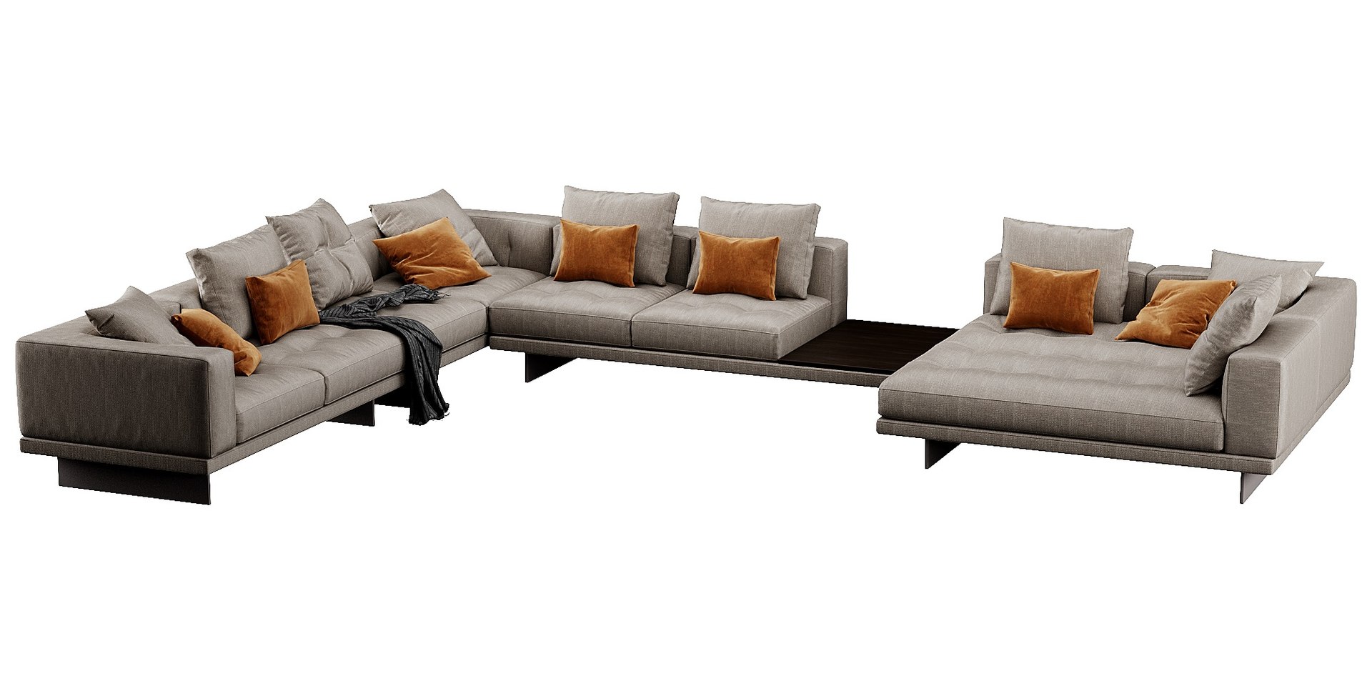 Minotti Dylan set 12 3D - TurboSquid 2176829