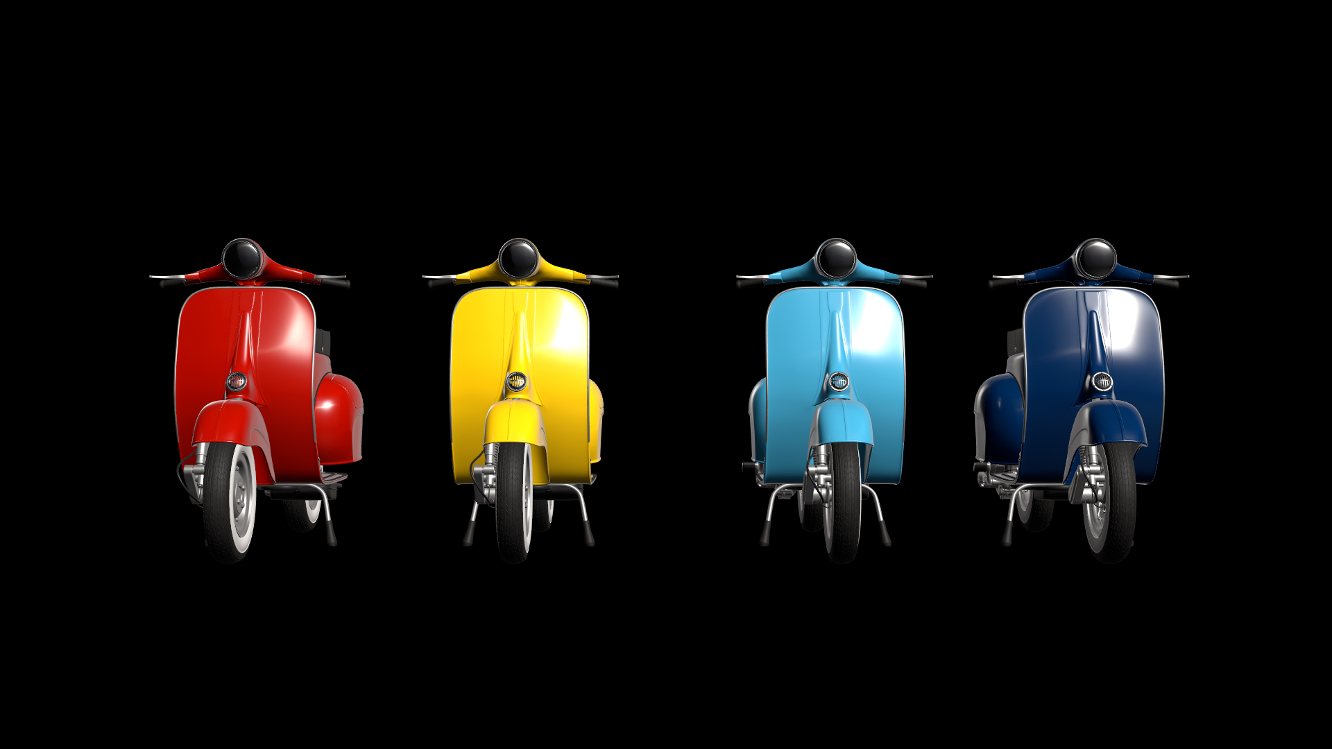 3D Scooters - TurboSquid 2386598