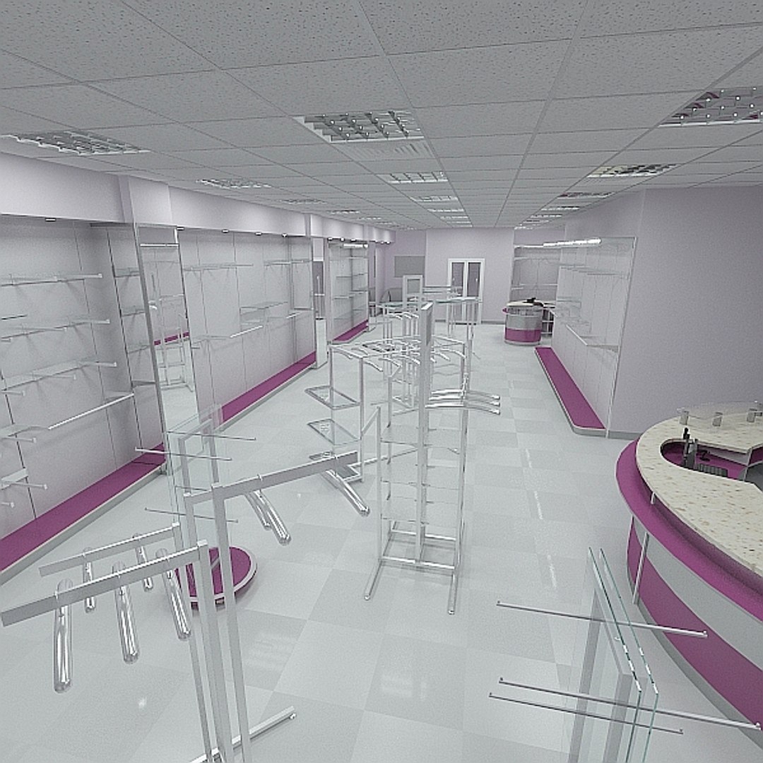 Hop Interior 3d Model