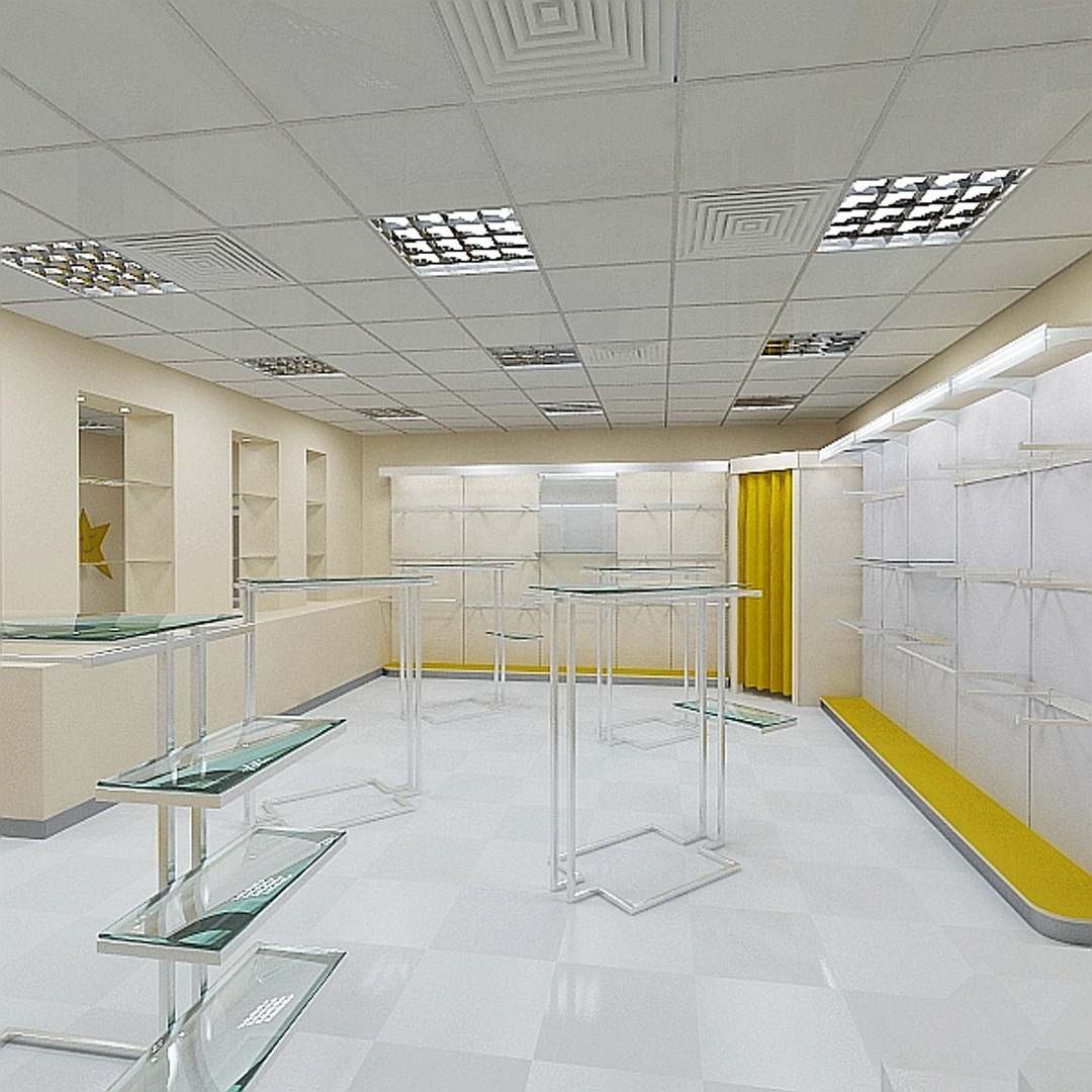 Hop Interior 3d Model