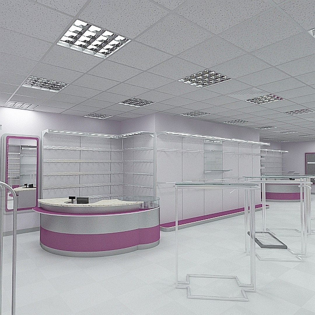 Hop Interior 3d Model