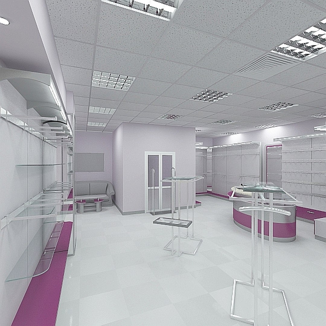Hop Interior 3d Model