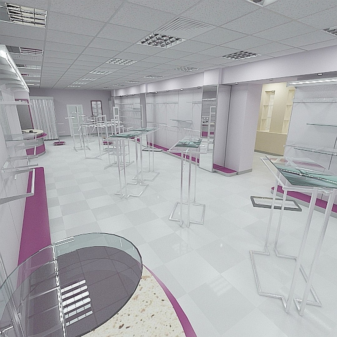 Hop Interior 3d Model