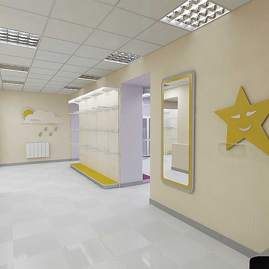 Hop Interior 3d Model