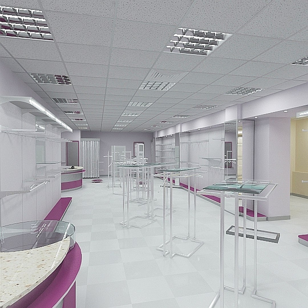 Hop Interior 3d Model
