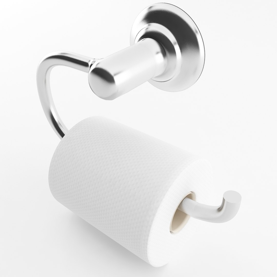 3D model toilet paper holder - TurboSquid 1506866