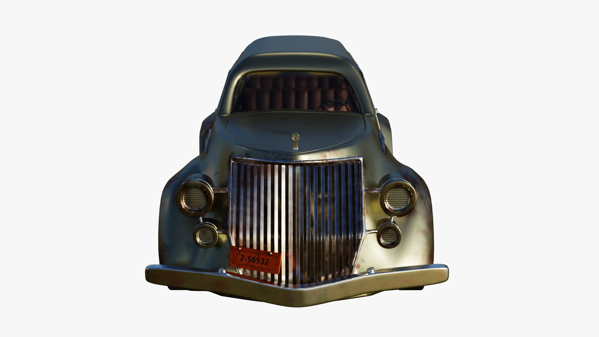 3D Procedurally Colored Retro 1930s-40s Car - Scene Included ...