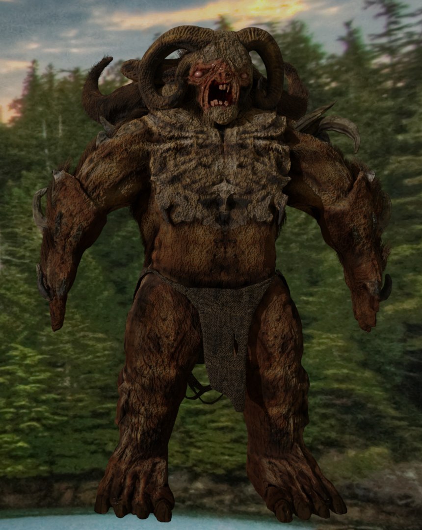 3D Monster Beast - TurboSquid 1594564