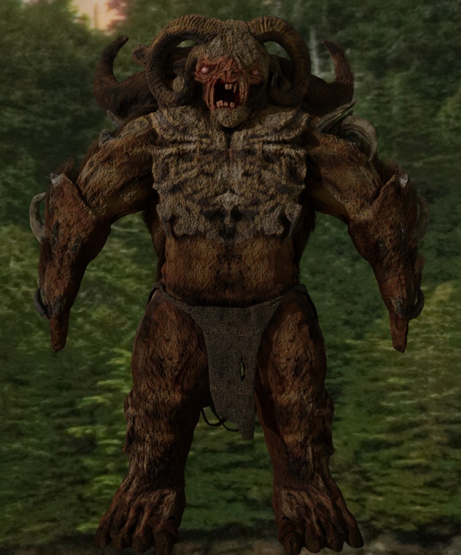 3D Monster Beast - TurboSquid 1594564