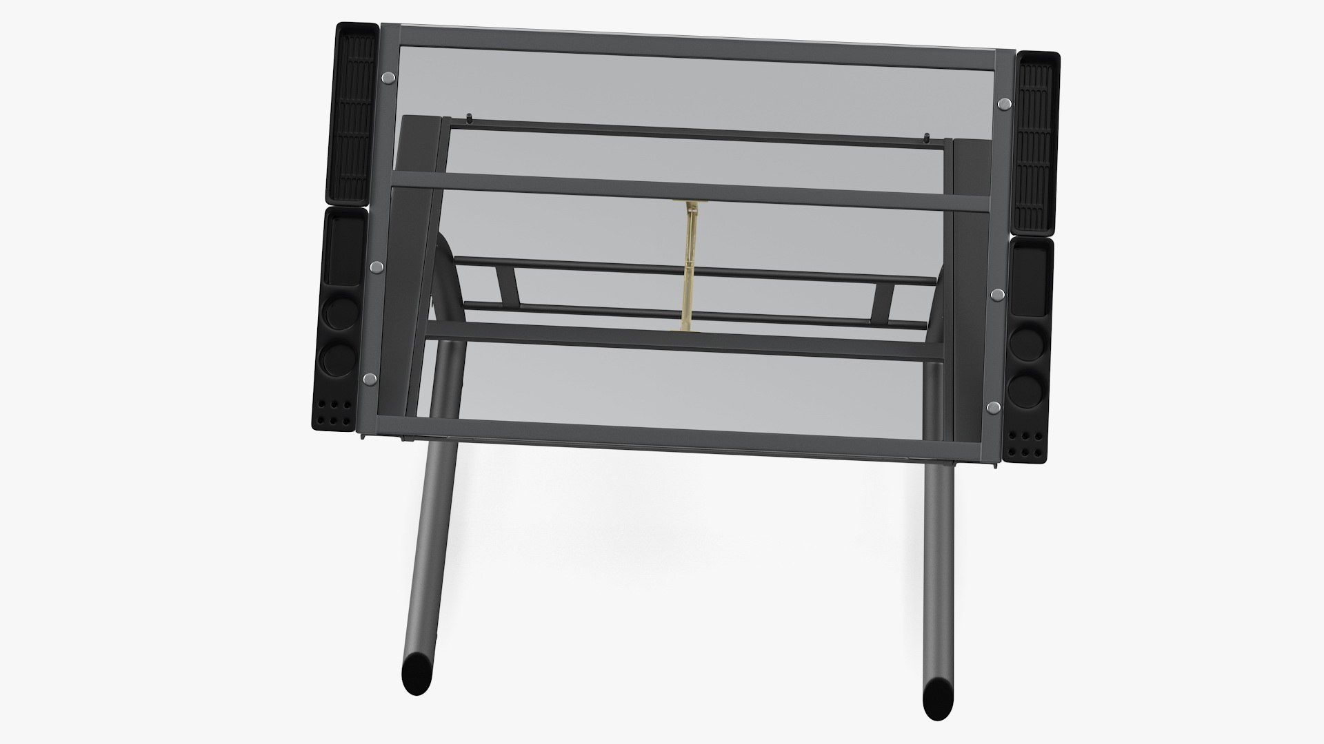 Tiltable glass drawing table 3D - TurboSquid 1625197