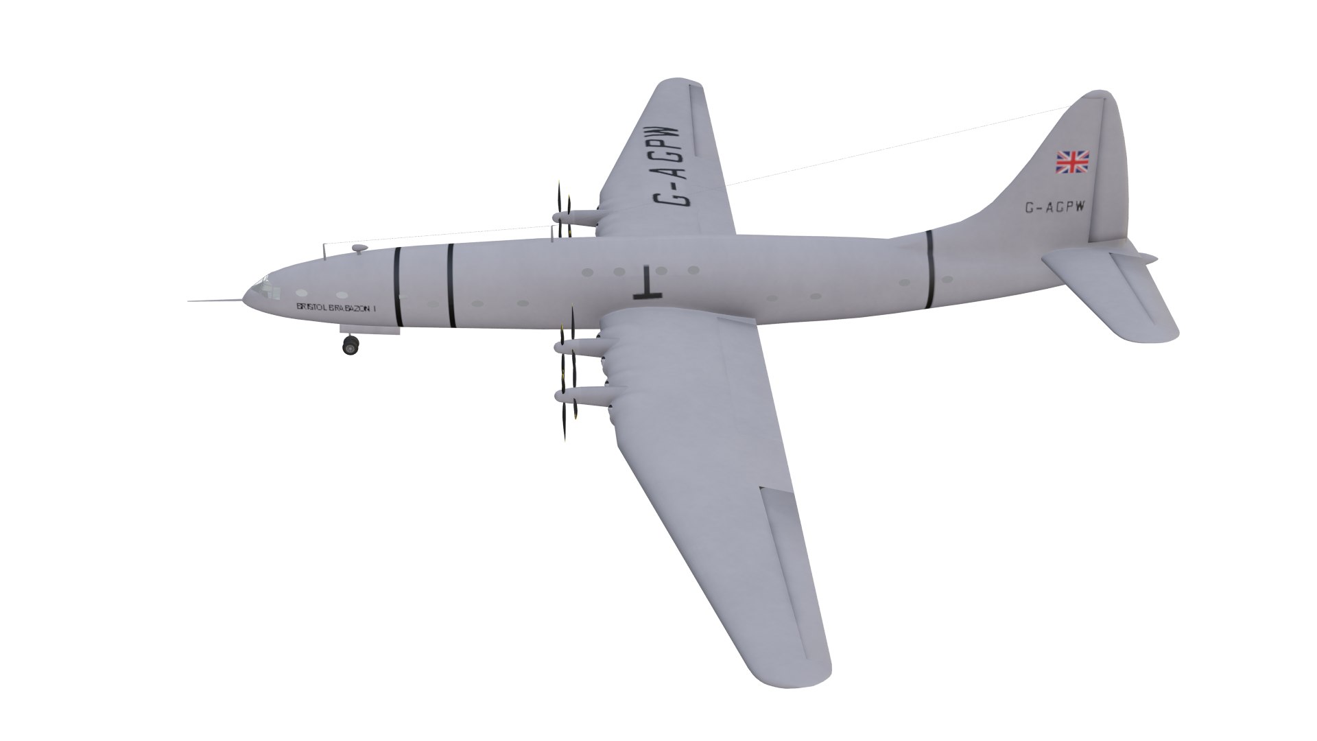 3D Bristol Airbus Model - TurboSquid 2339916
