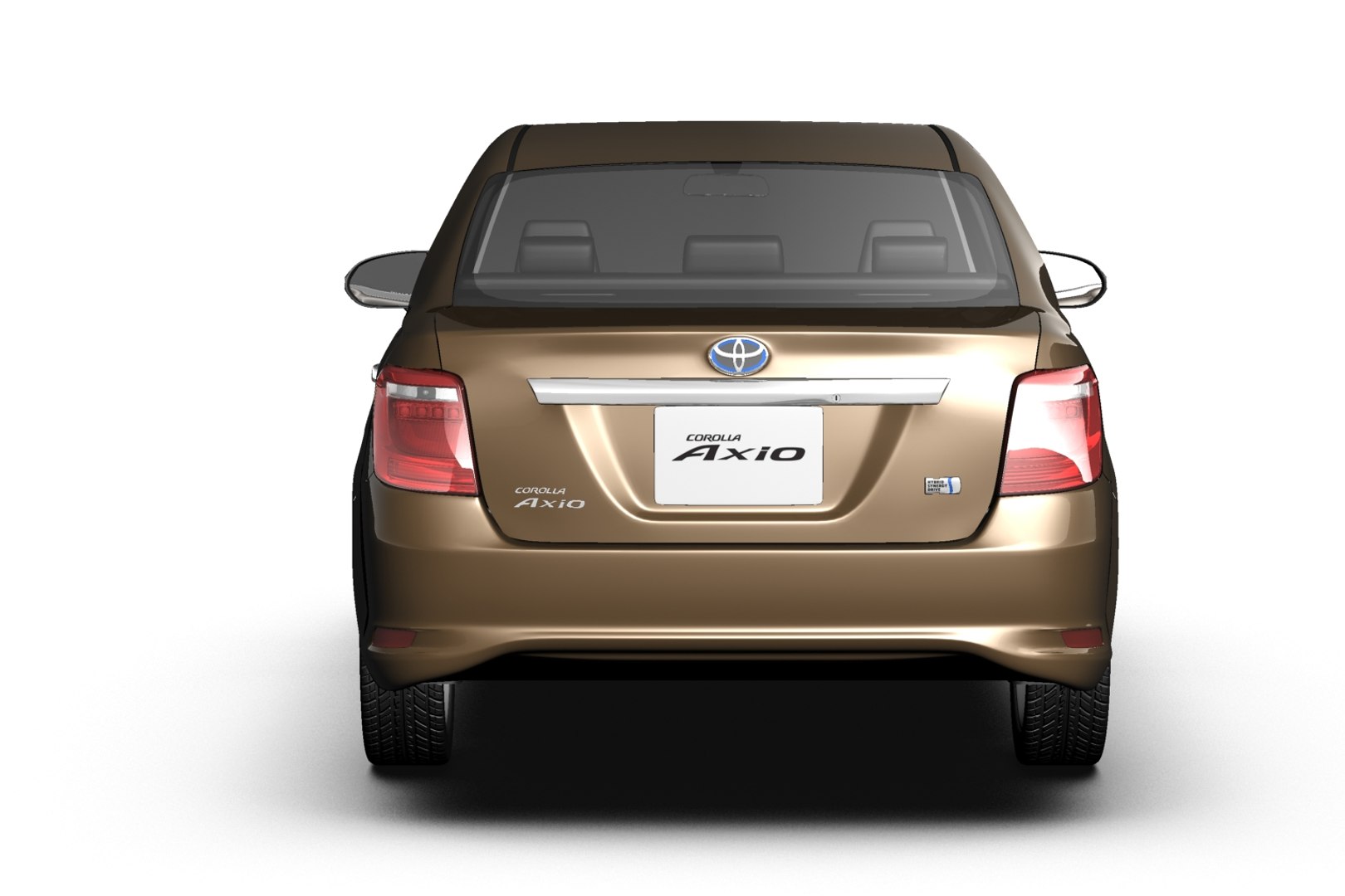 Toyota Corolla Axio 3d Model