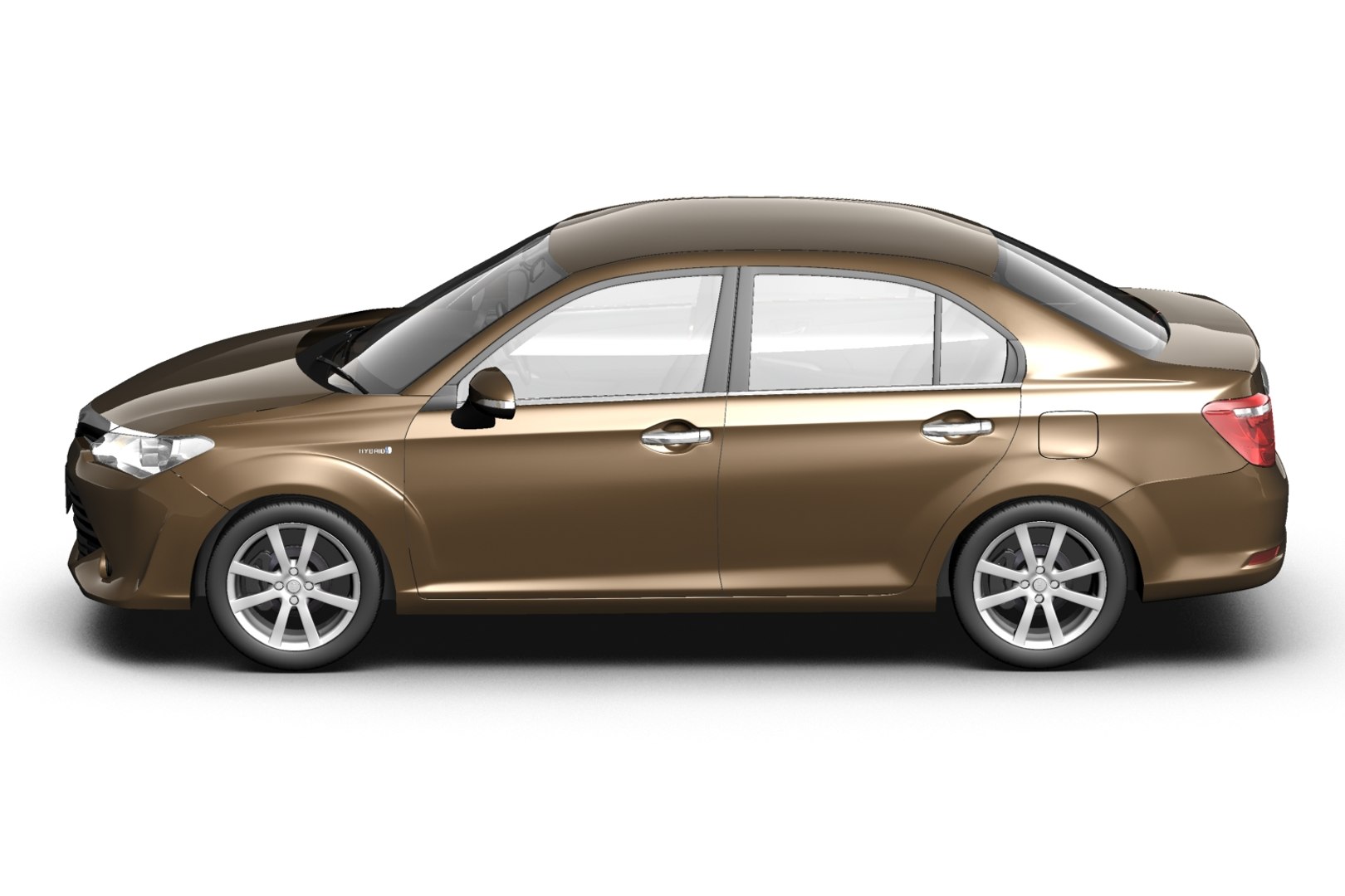 Toyota Corolla Axio 3d Model