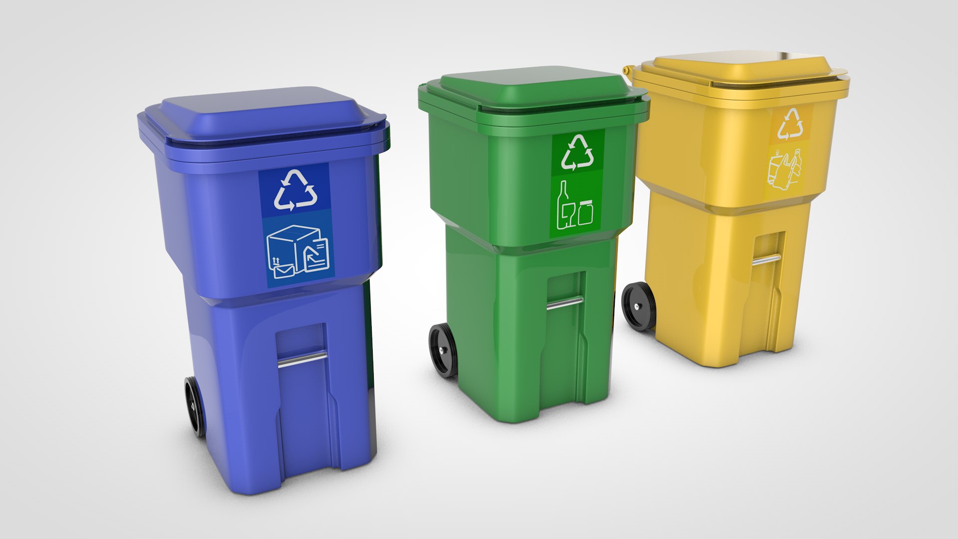 Recycle Bin 3D Model - TurboSquid 1380831