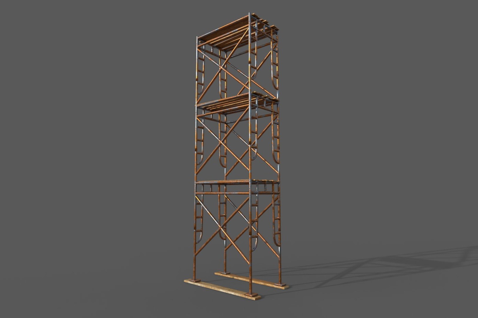 3D Model Scaffolding Pbr - TurboSquid 1599902