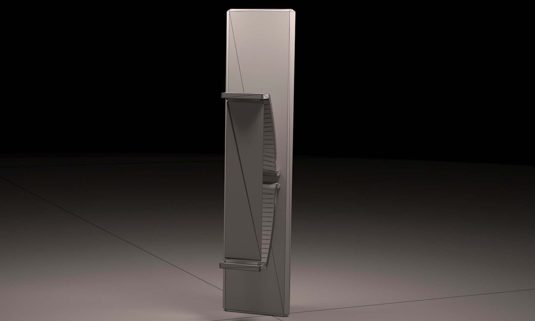sci-fi column ax edition 3d model