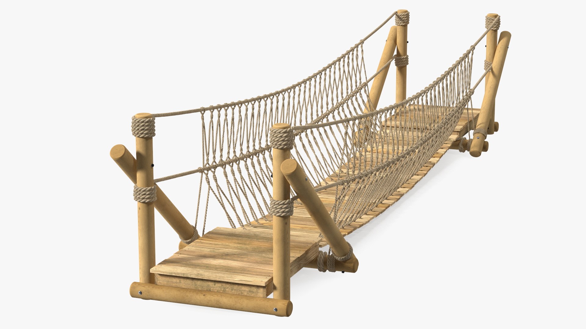 Short Rope Bridge 3D model - TurboSquid 2098146