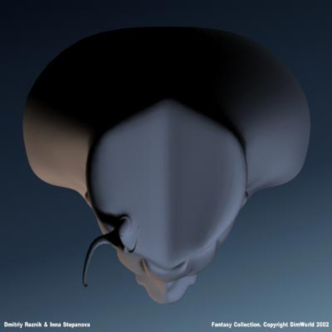 3d model fantasy character dendroid