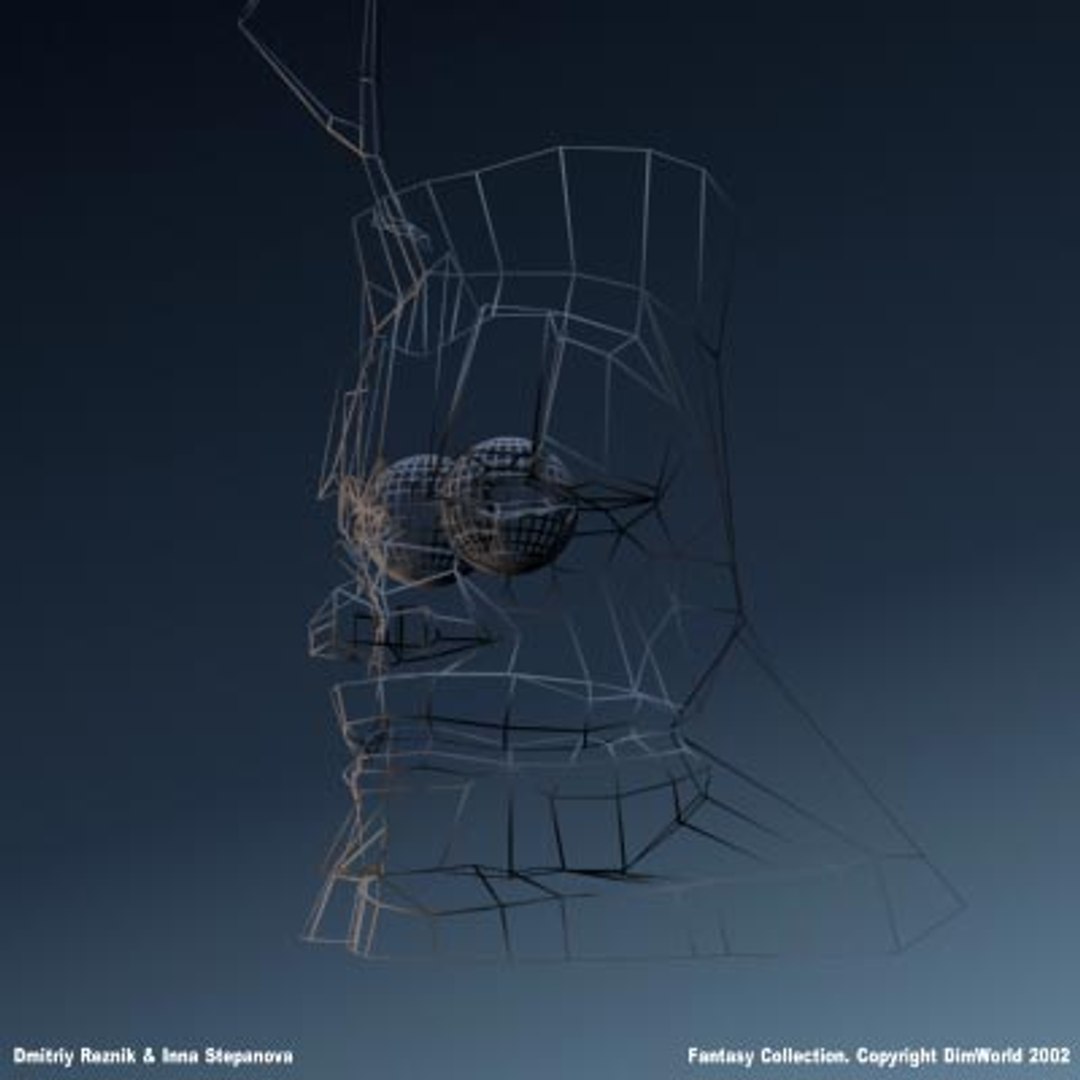 3d model fantasy character dendroid