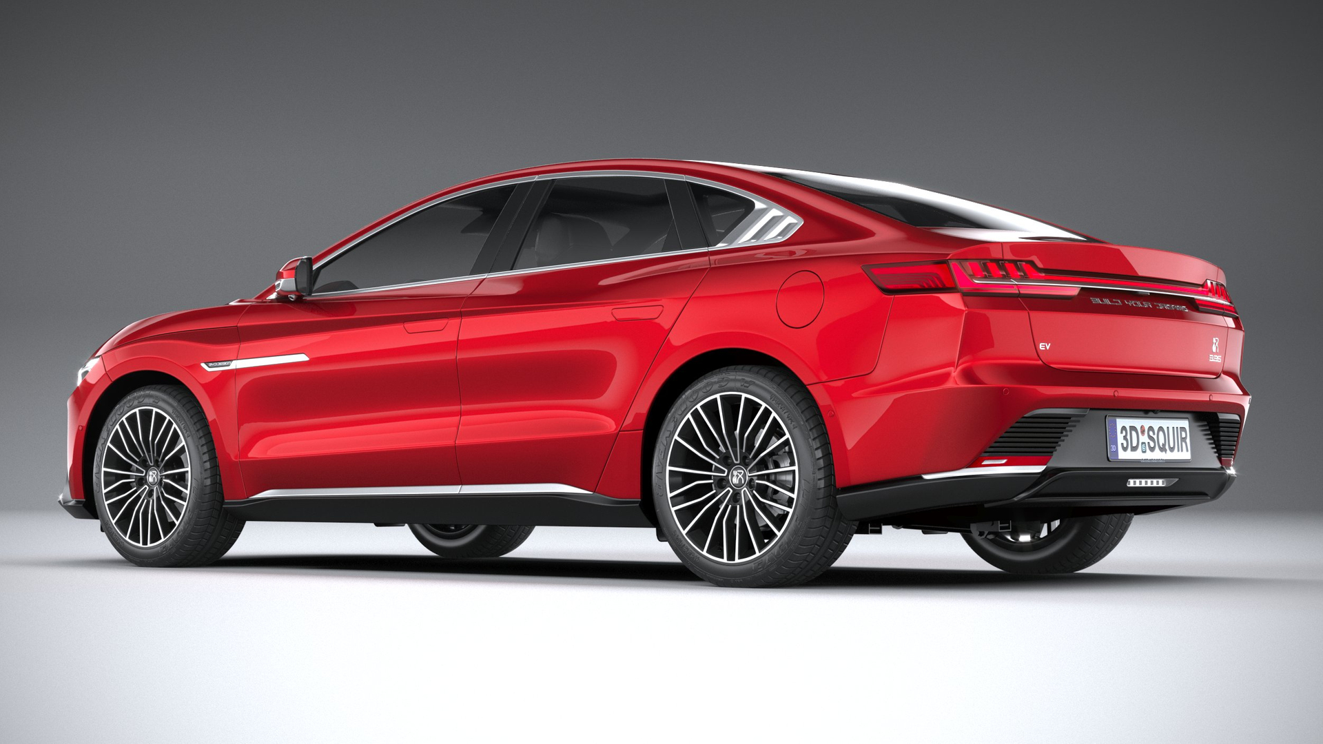 BYD Han 2023 3D 모델 - TurboSquid 1907399