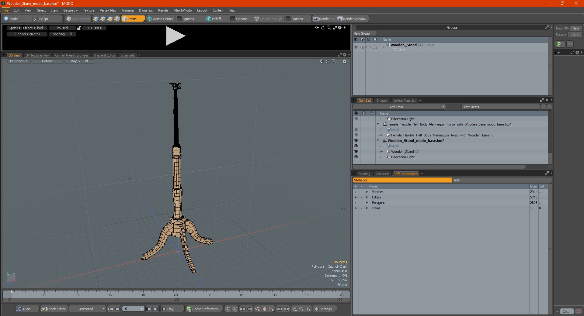 3D Model Wooden Stand - TurboSquid 1855607