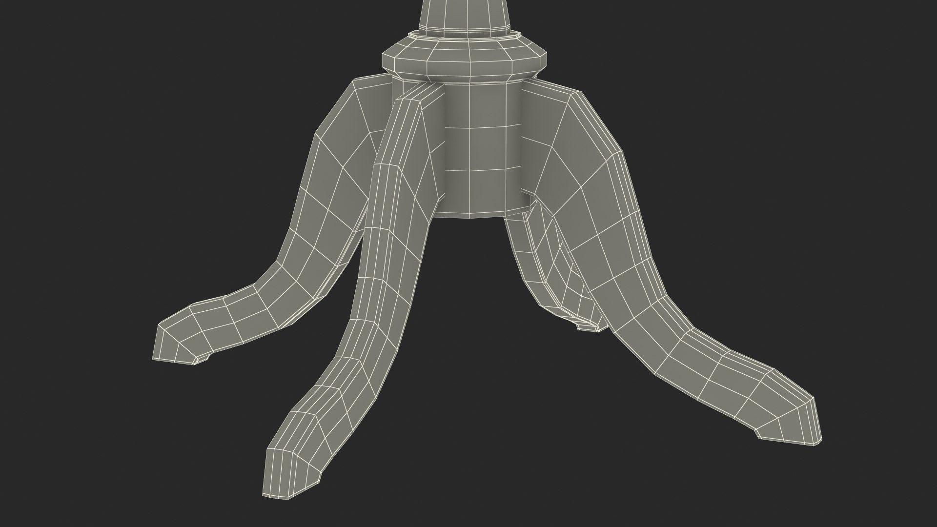 3D Model Wooden Stand - TurboSquid 1855607