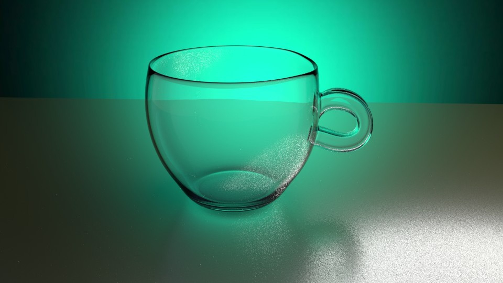 Simple Cup Water Animation 3d Model