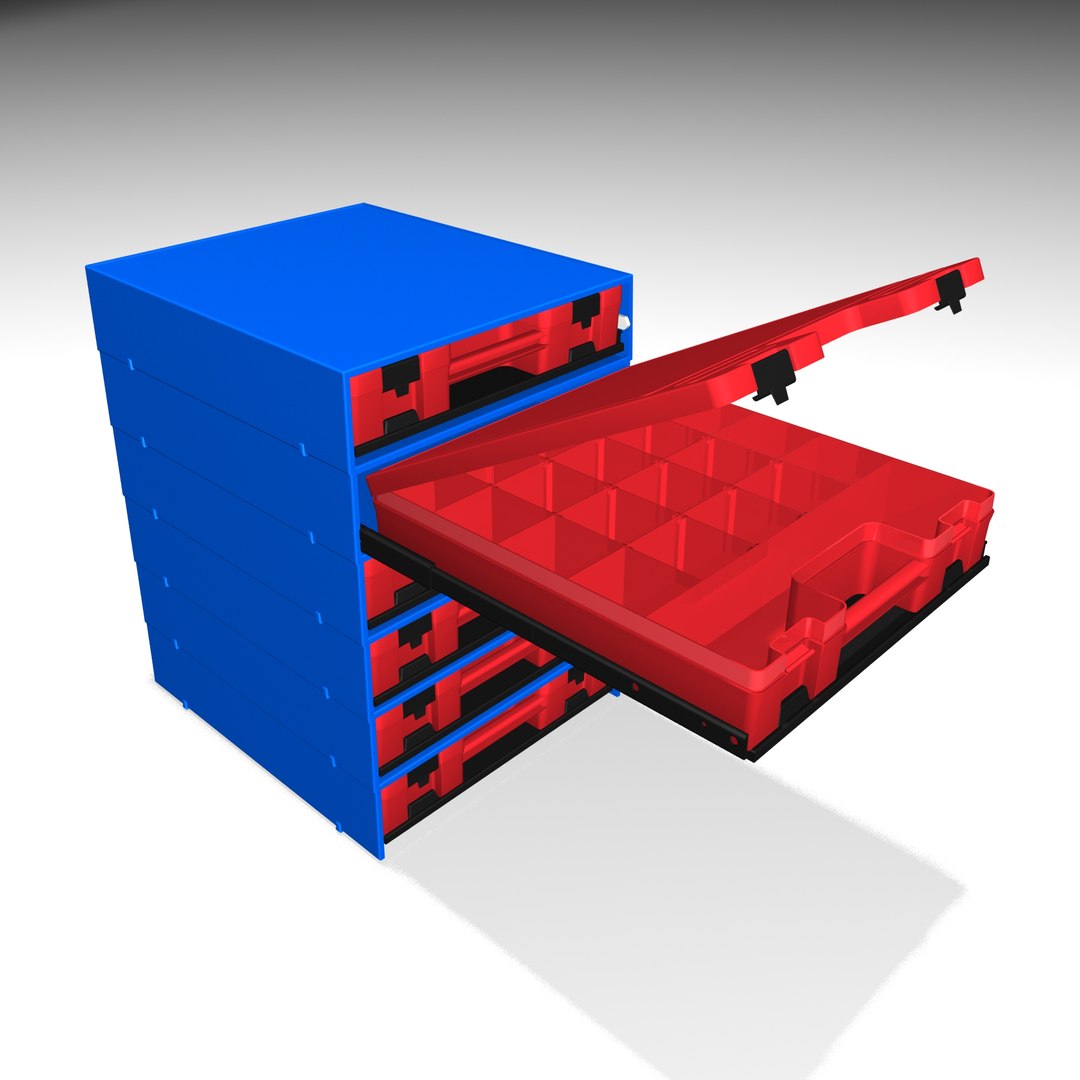 Cabinet drawer 3D model - TurboSquid 1225121