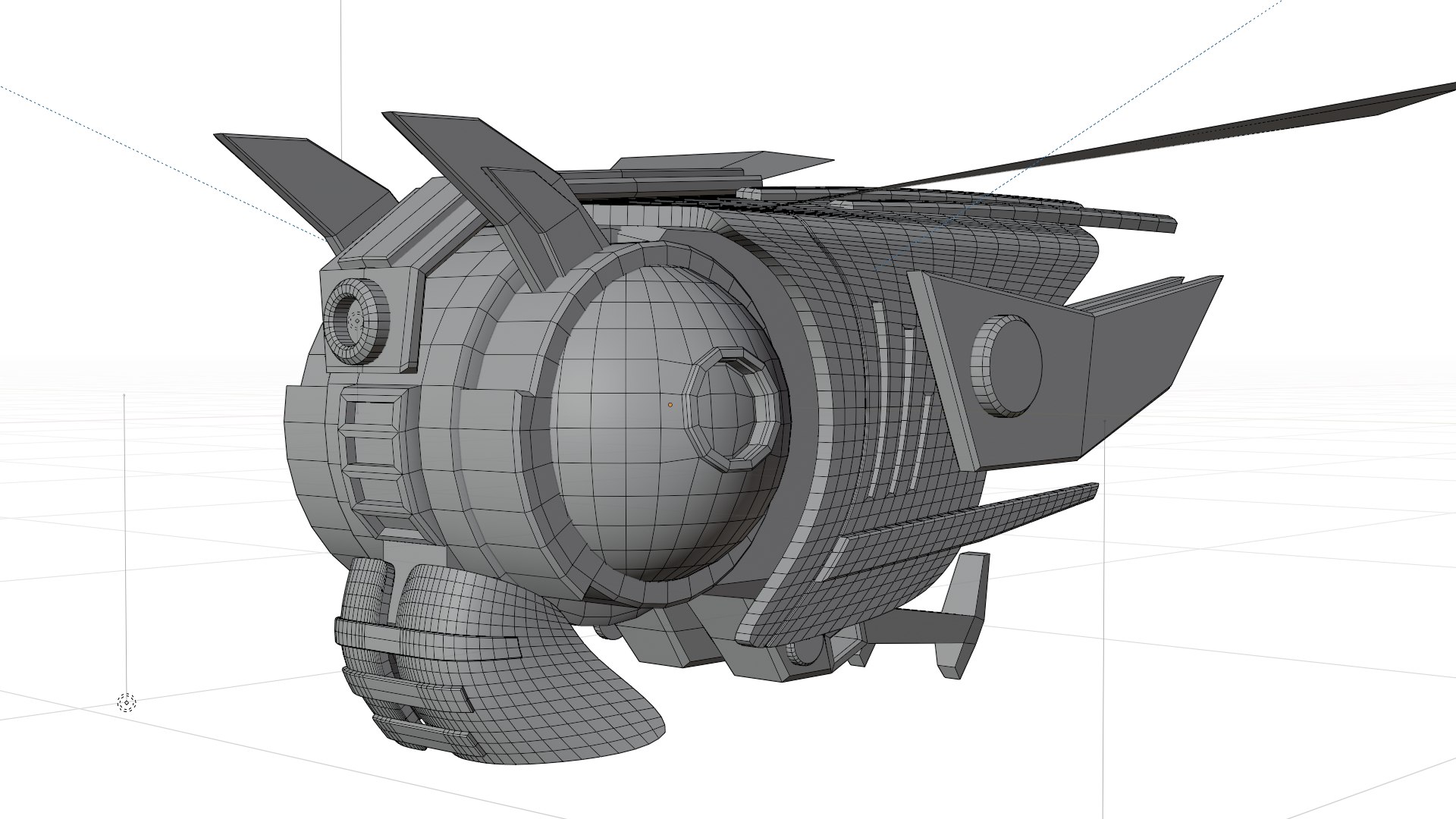 3D Model Space Bee - TurboSquid 2352267