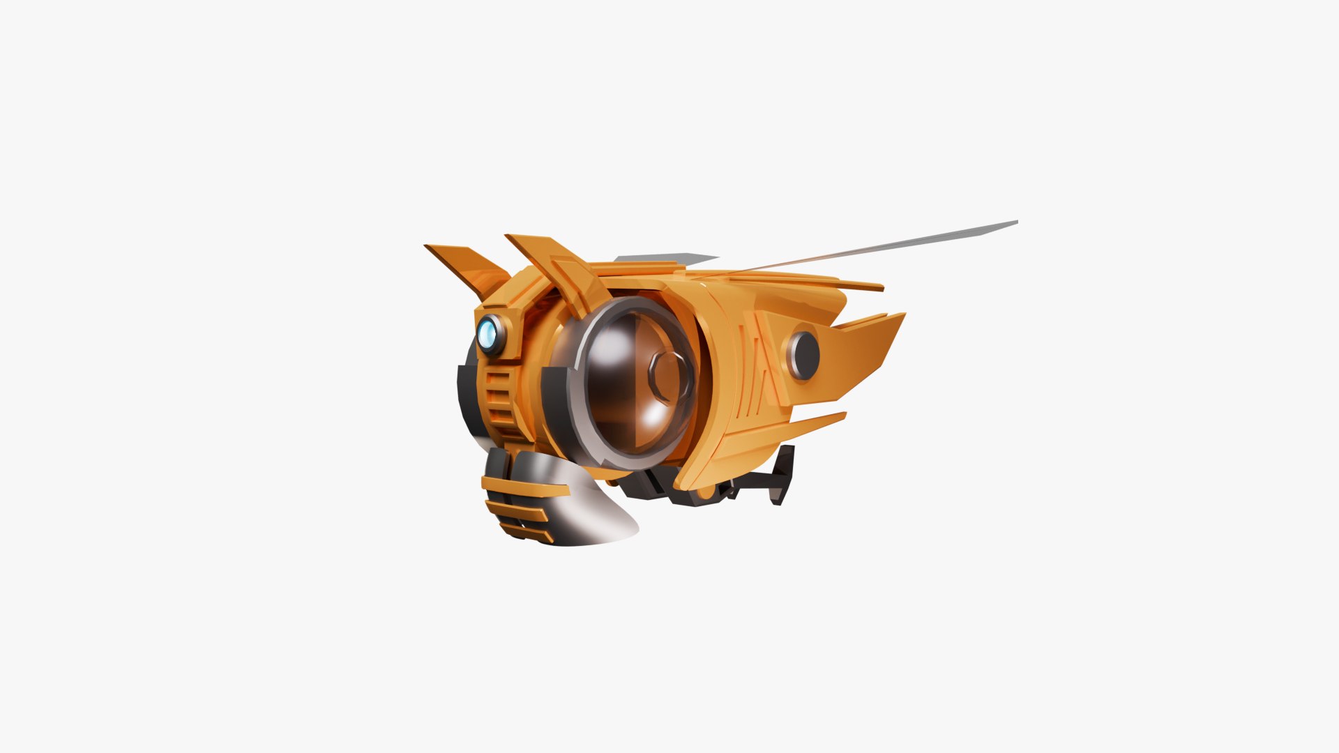 3D Model Space Bee - TurboSquid 2352267