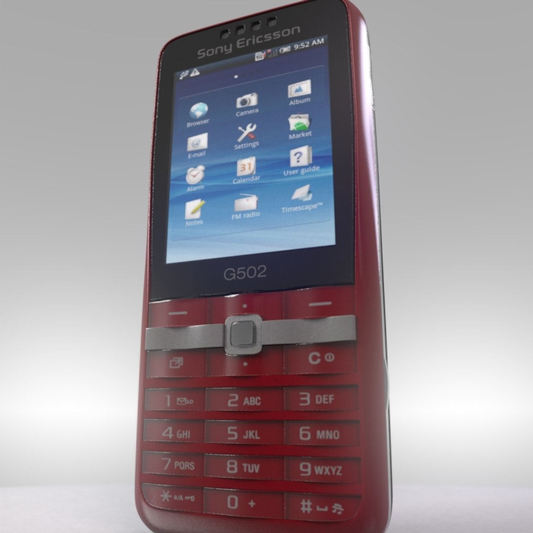 sony ericsson g502 max