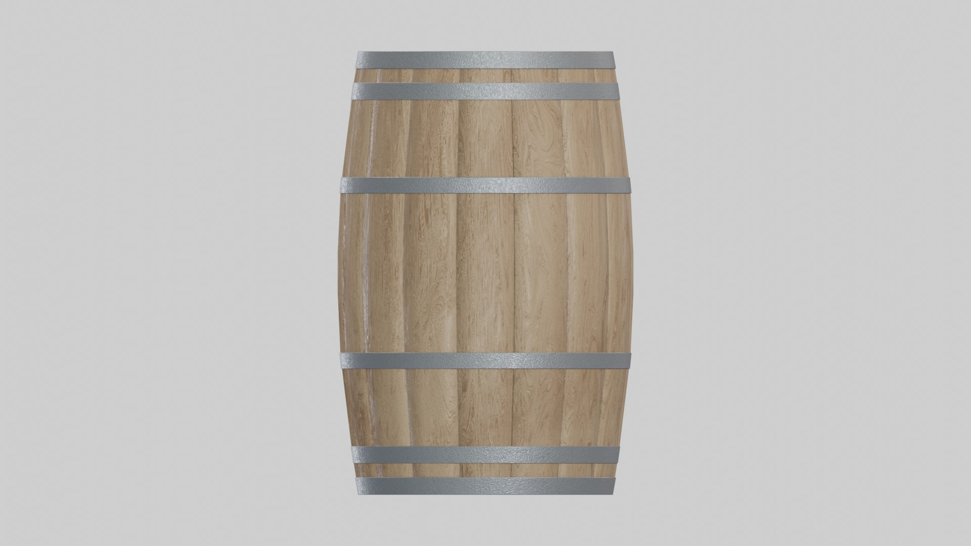 Light Toasted British Barrel 3D Model - TurboSquid 2424809