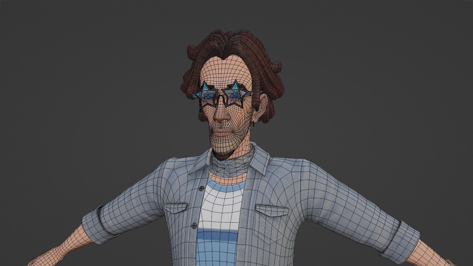 3D Cartoon Rigged Funny Man Character 3D Model model - TurboSquid 2155370