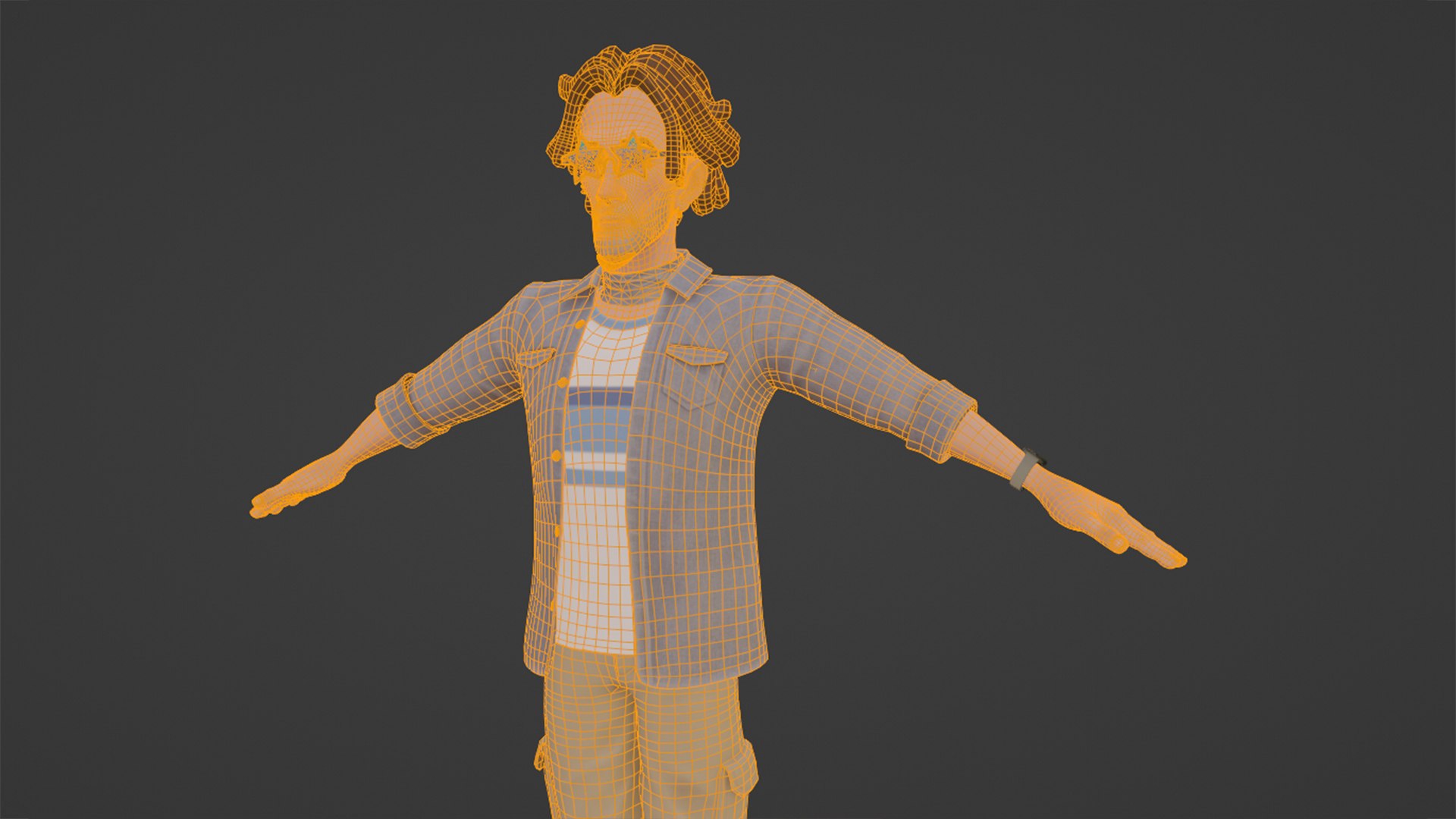 3D Cartoon Rigged Funny Man Character 3D Model model - TurboSquid 2155370