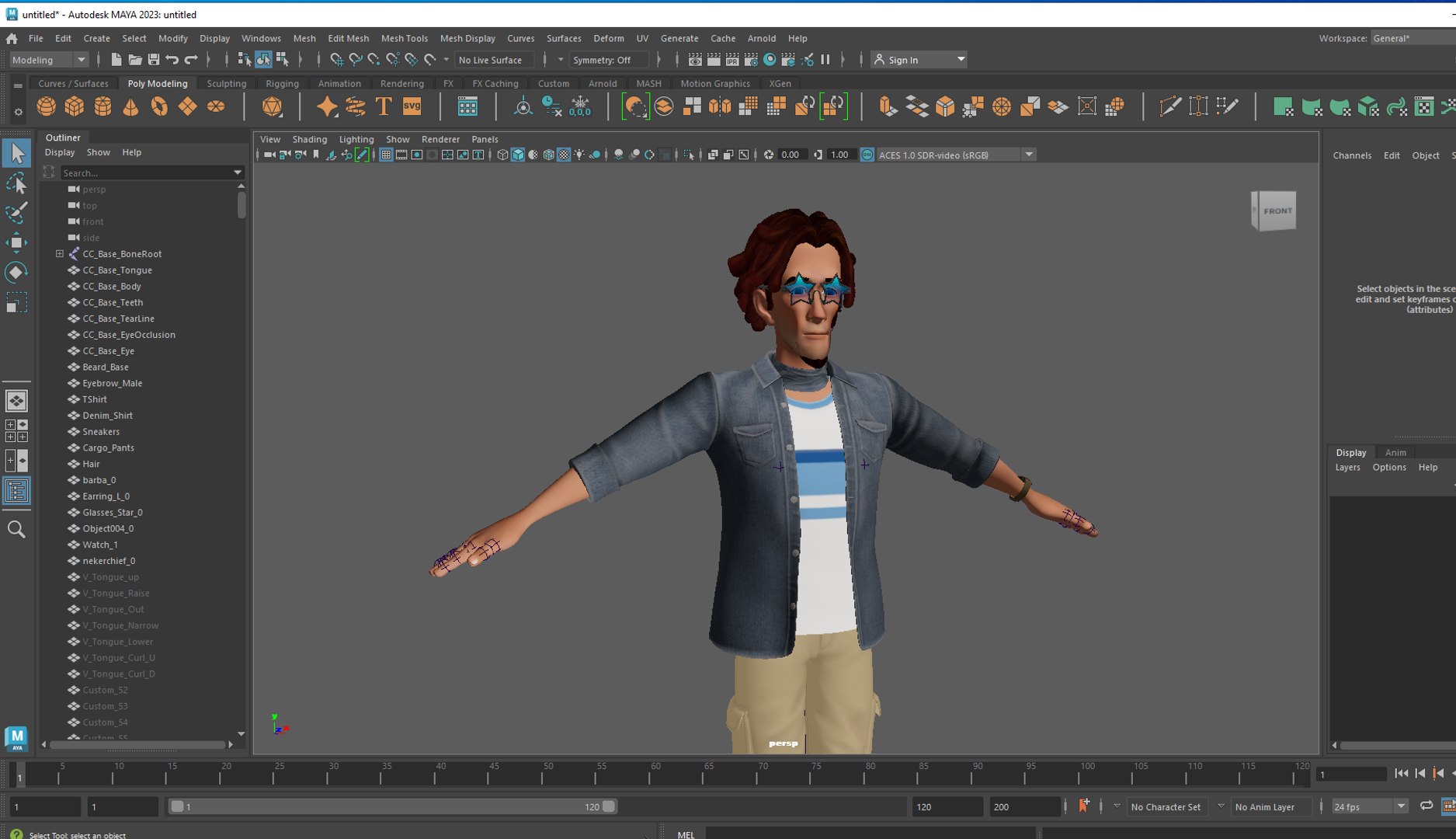 3D Cartoon Rigged Funny Man Character 3D Model model - TurboSquid 2155370