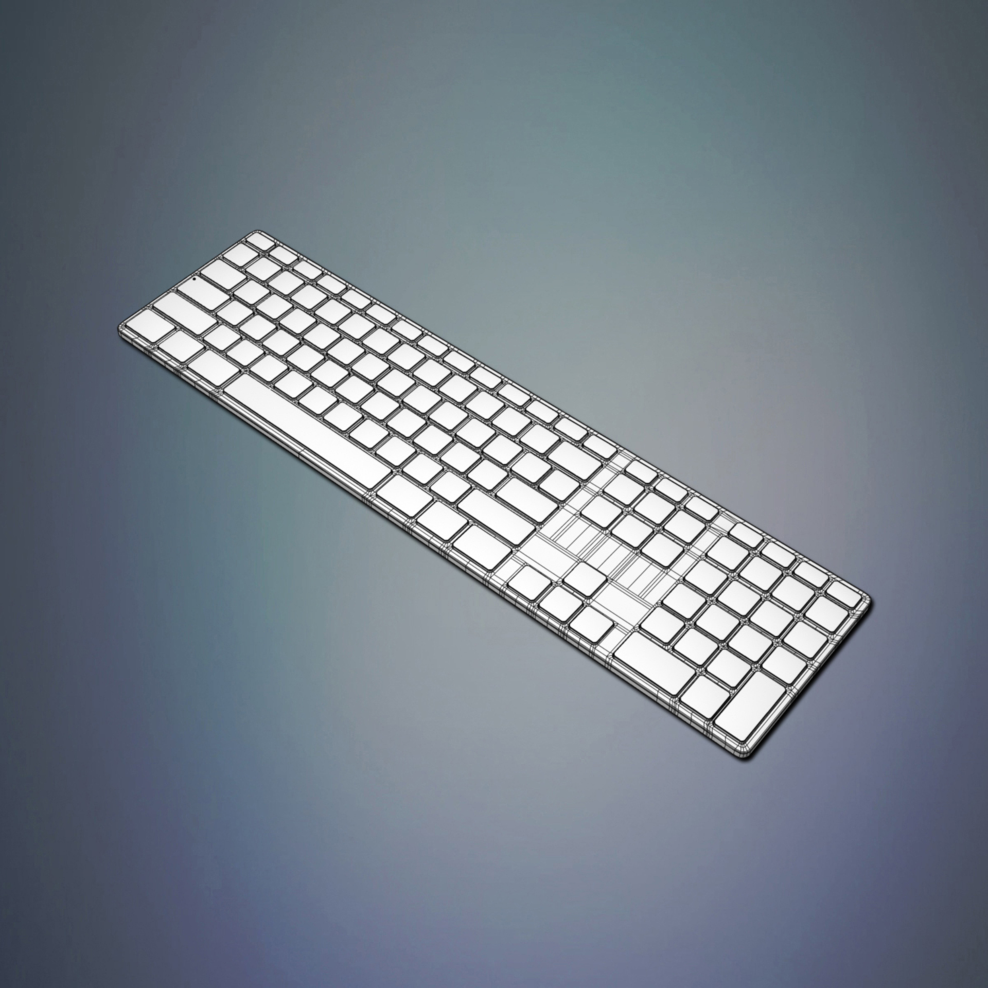 3D keyboard model - TurboSquid 1699644
