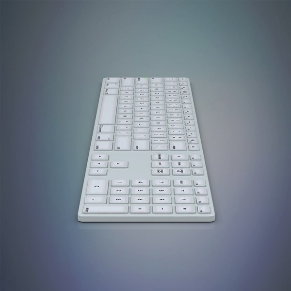 3D keyboard model - TurboSquid 1699644
