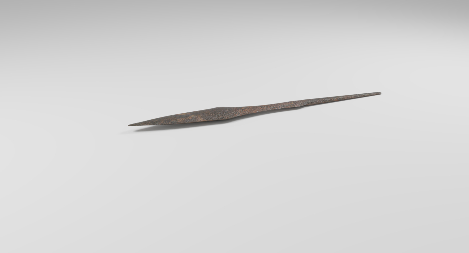 3D Roman Spear Head - TurboSquid 1272227