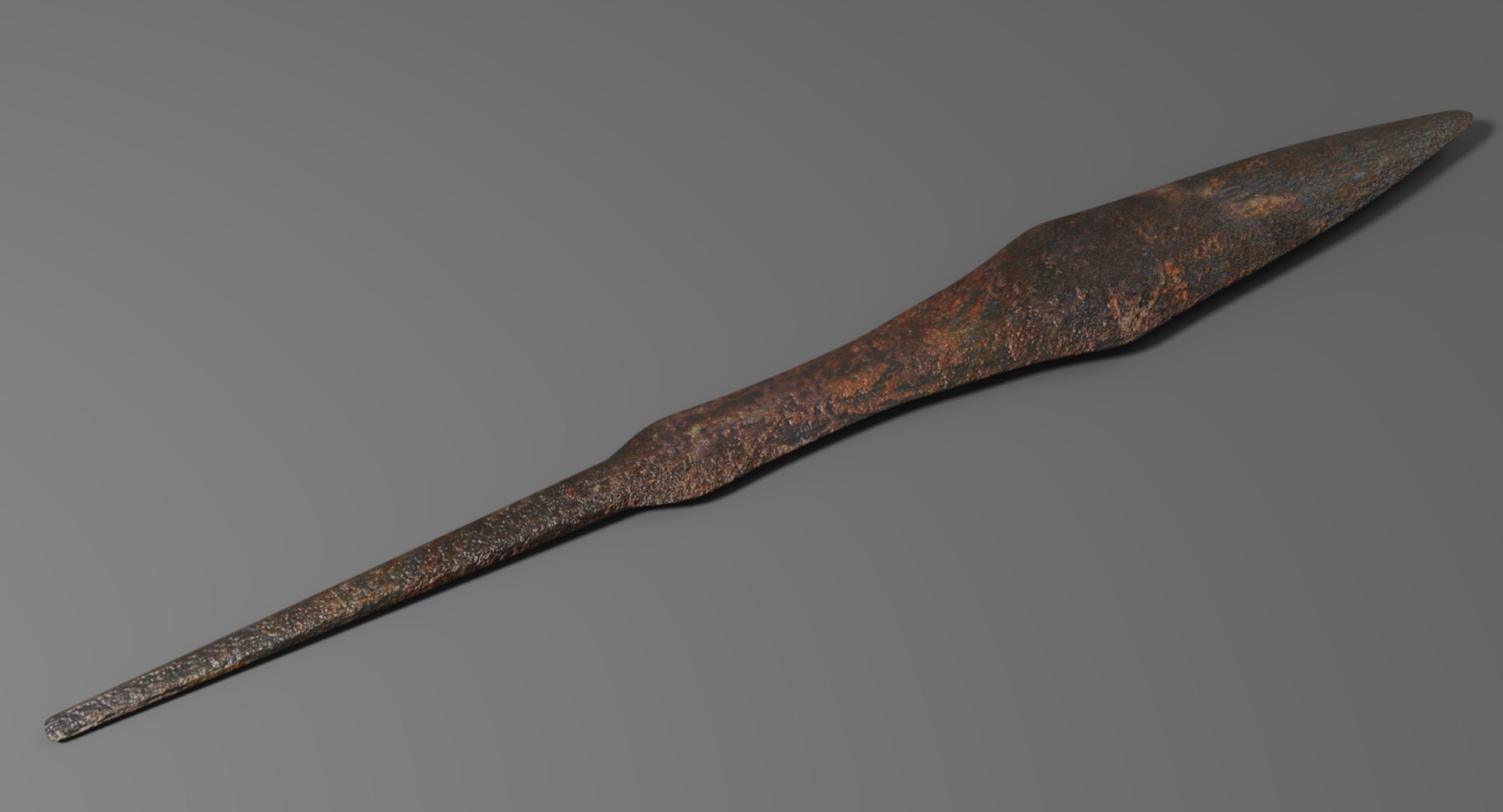 3D Roman Spear Head - TurboSquid 1272227