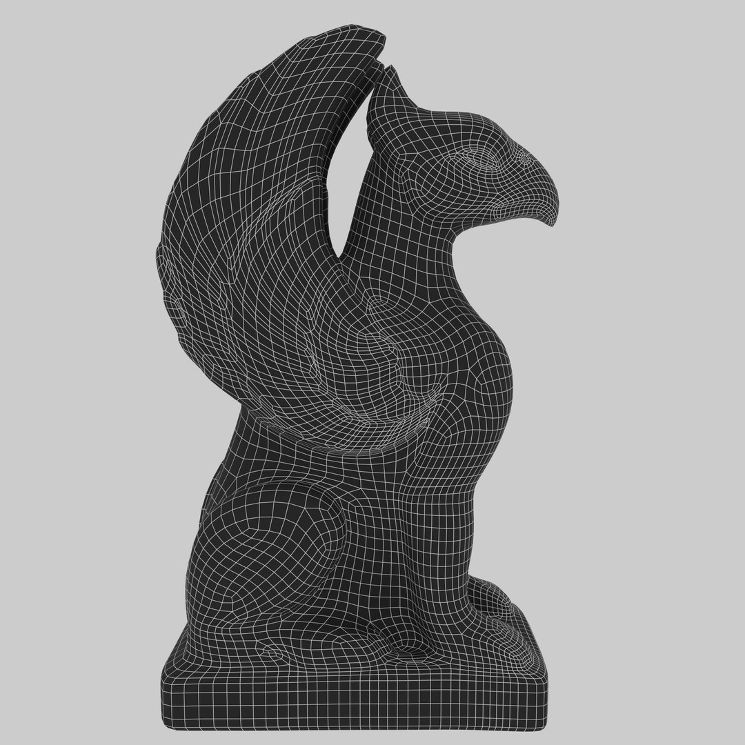 3D Statue Of The Griffin Model - TurboSquid 2422990