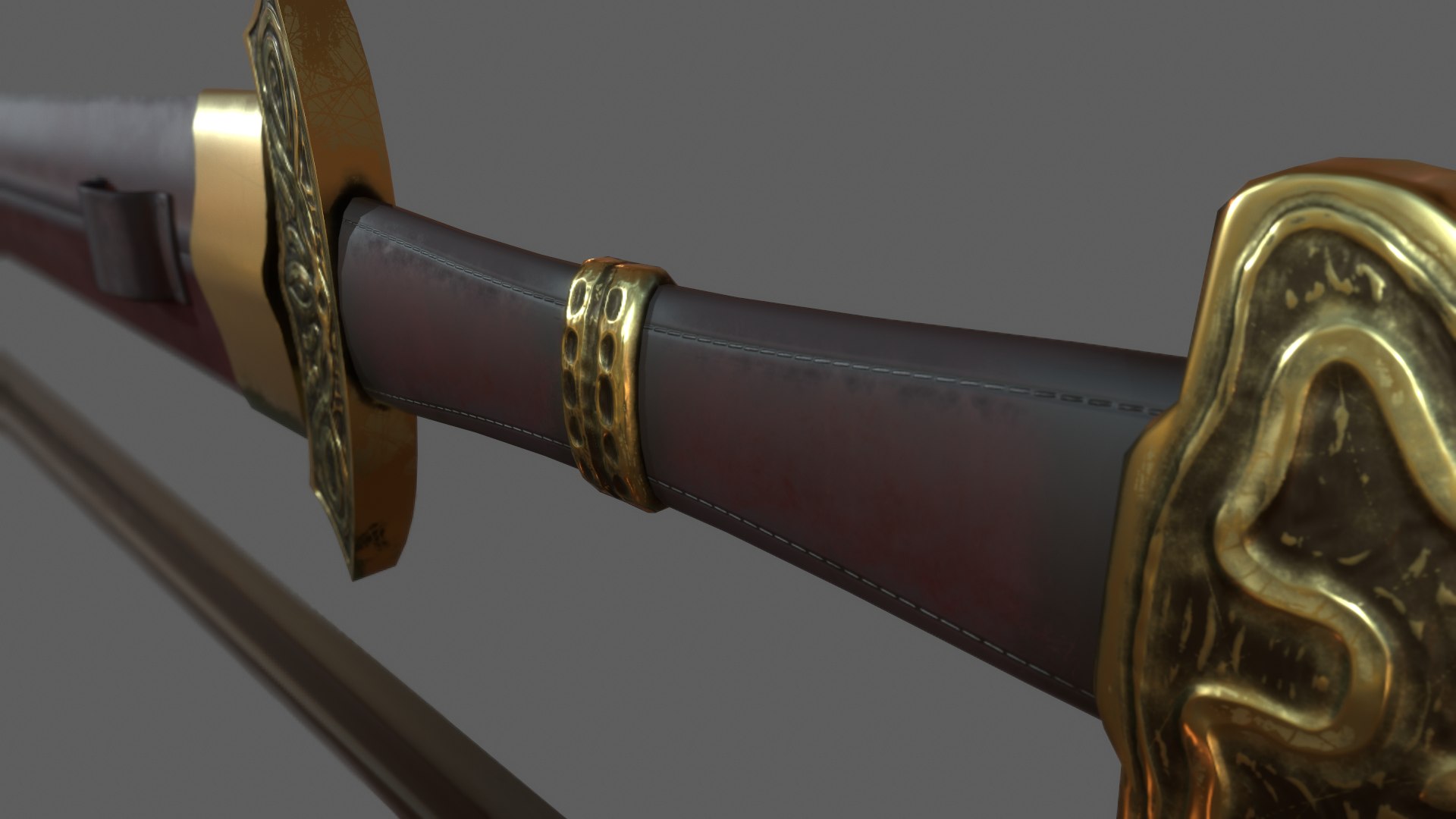 Sword Sheath Model - TurboSquid 1481679