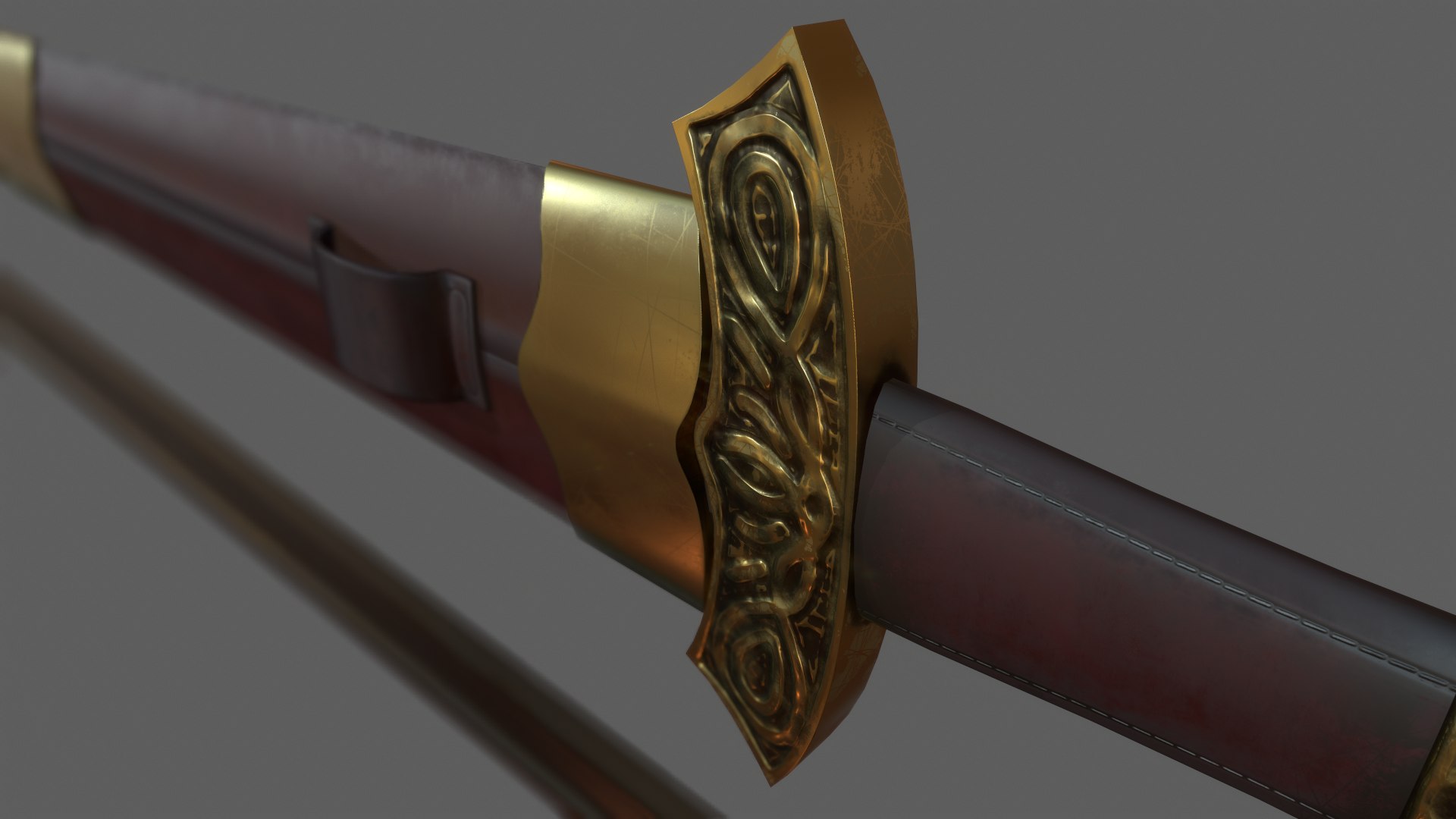 Sword Sheath Model - TurboSquid 1481679