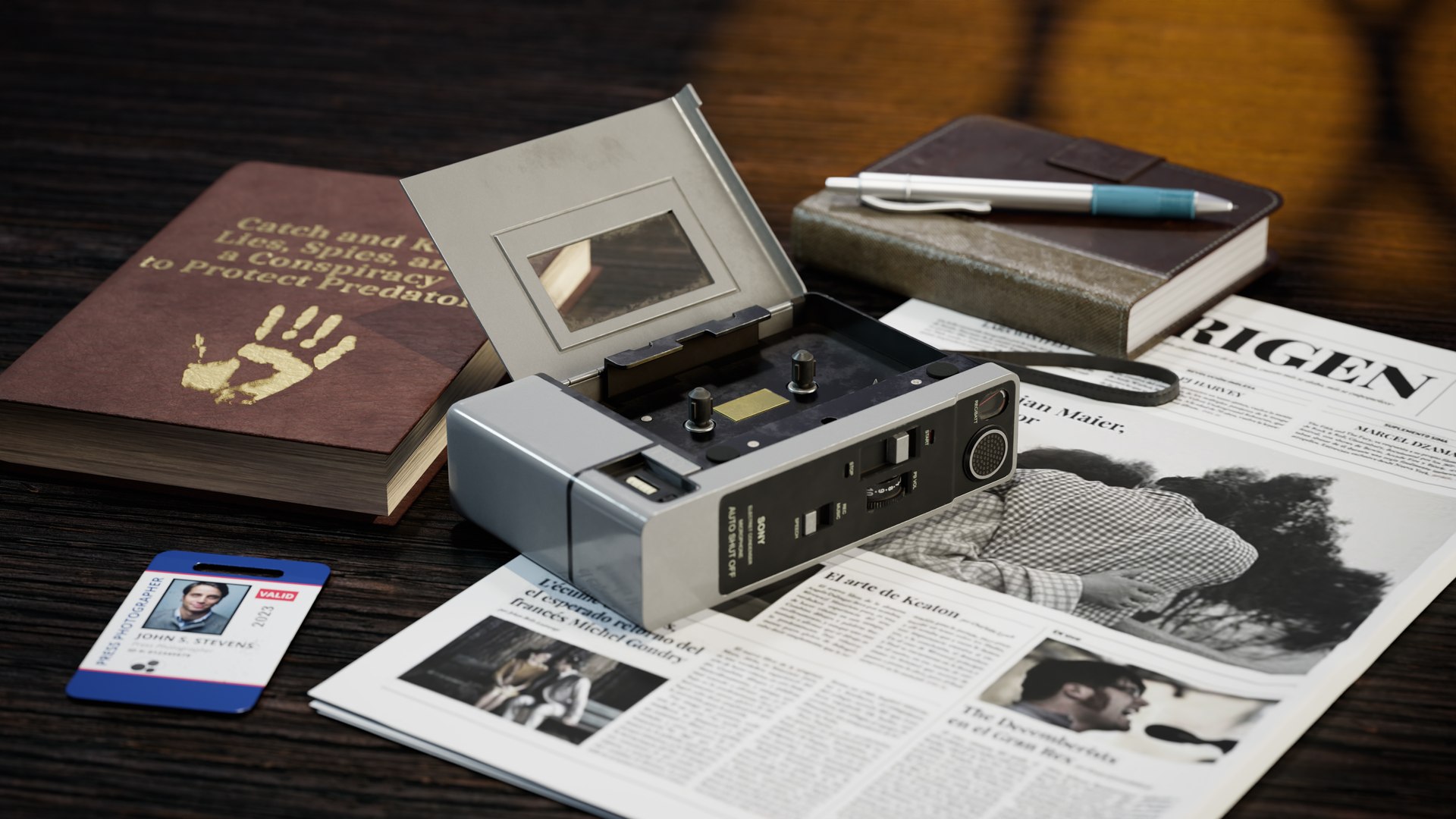 Walkman Sony TC-55 Model - TurboSquid 1924695