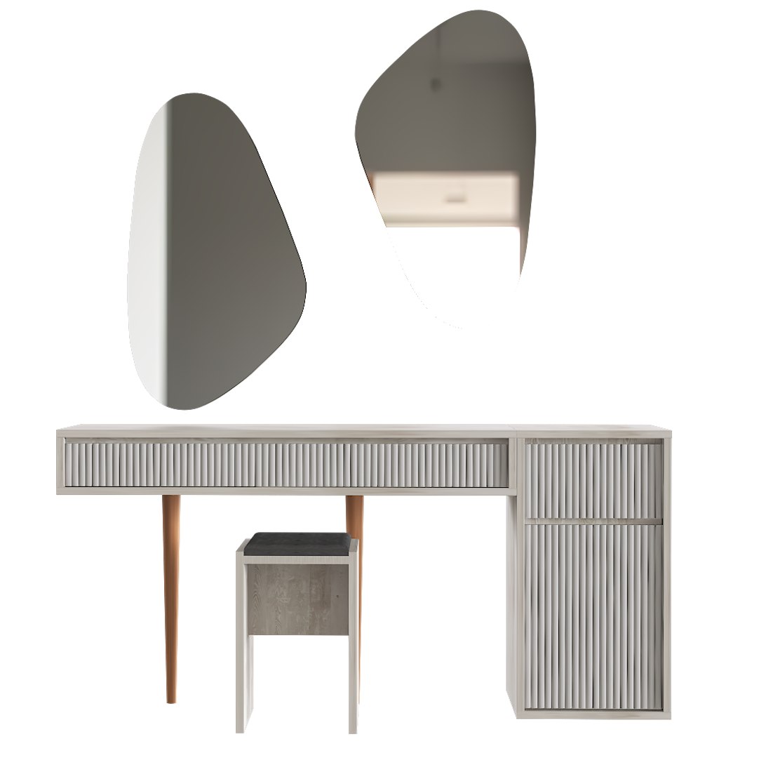 Make up desk - dressing table 3D model - TurboSquid 2137593