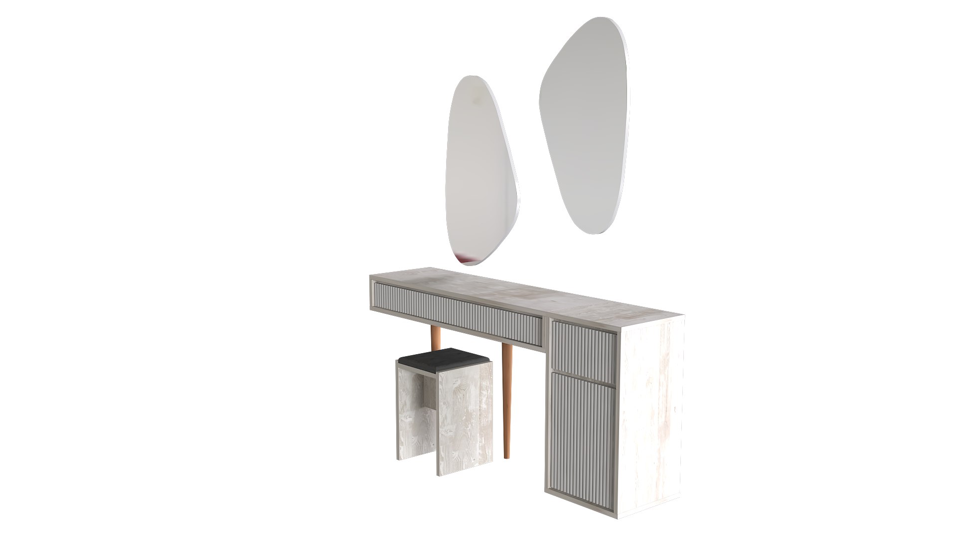 Make up desk - dressing table 3D model - TurboSquid 2137593