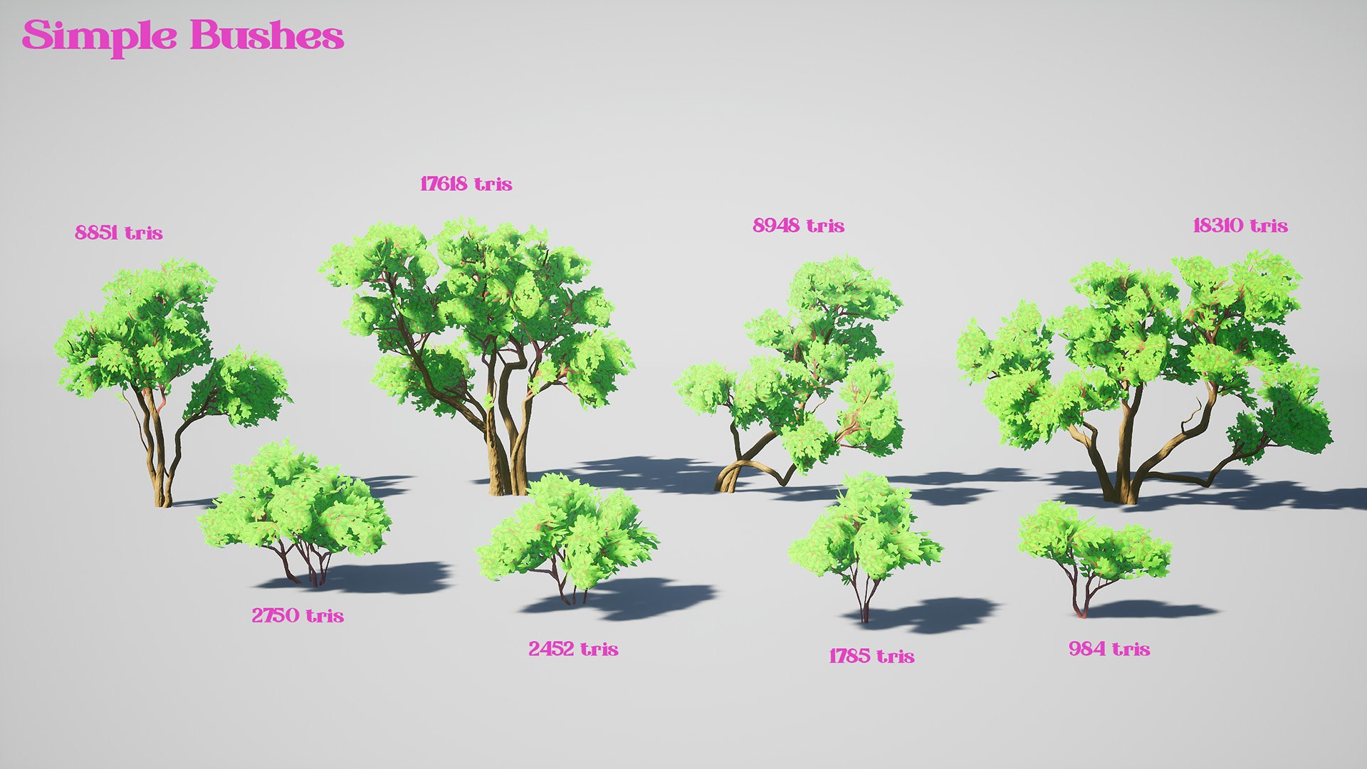 Trees Pack Bundle 3D - TurboSquid 2139944