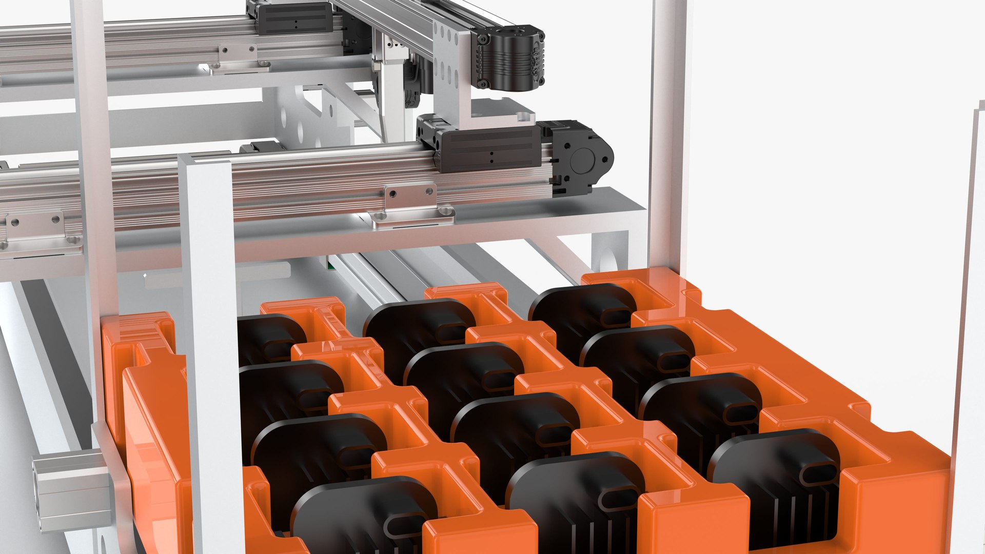 Automatic Tray Dispensing Machine 3D Model - TurboSquid 2136959