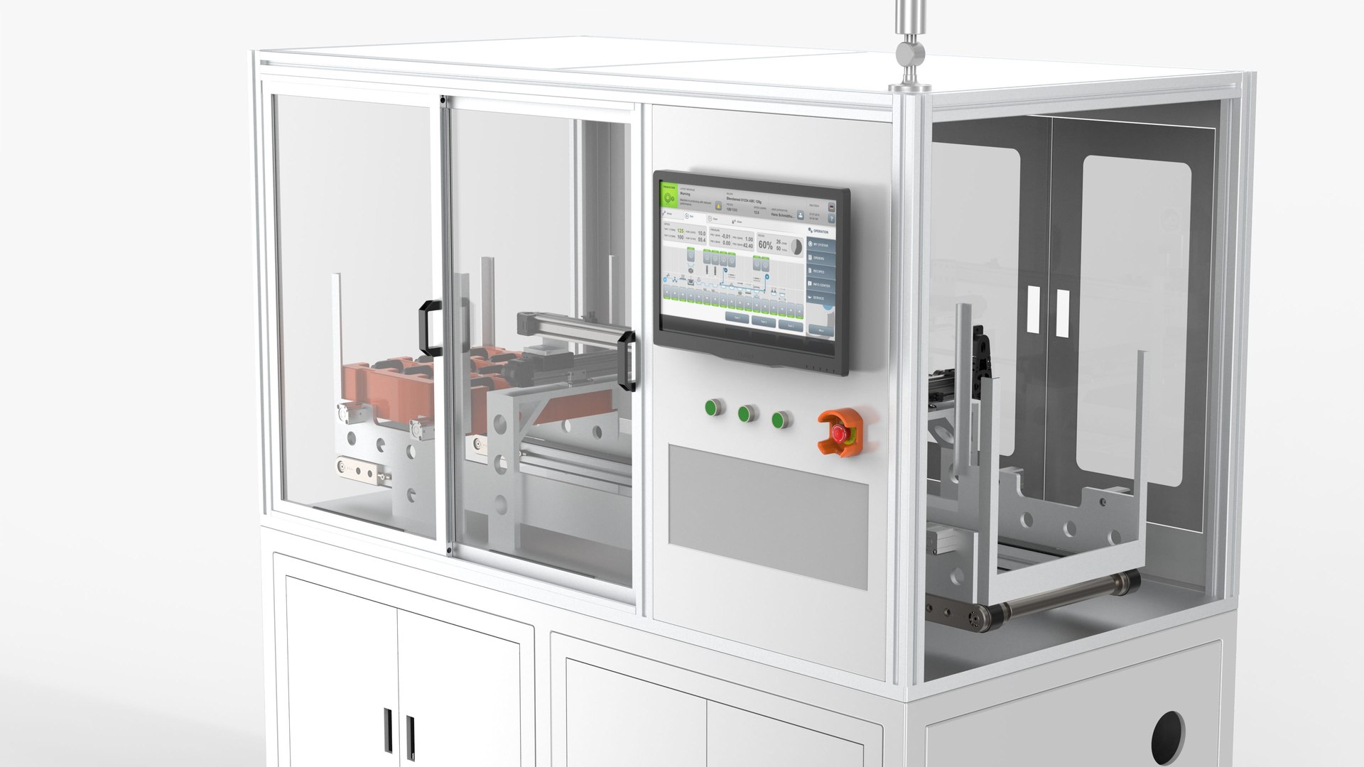 Automatic Tray Dispensing Machine 3D Model - TurboSquid 2136959