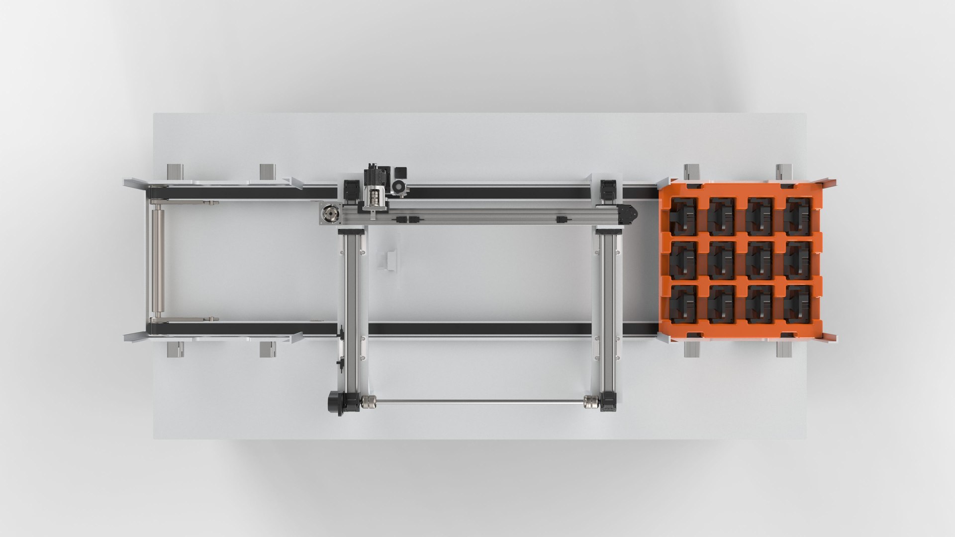 Automatic Tray Dispensing Machine 3D Model - TurboSquid 2136959