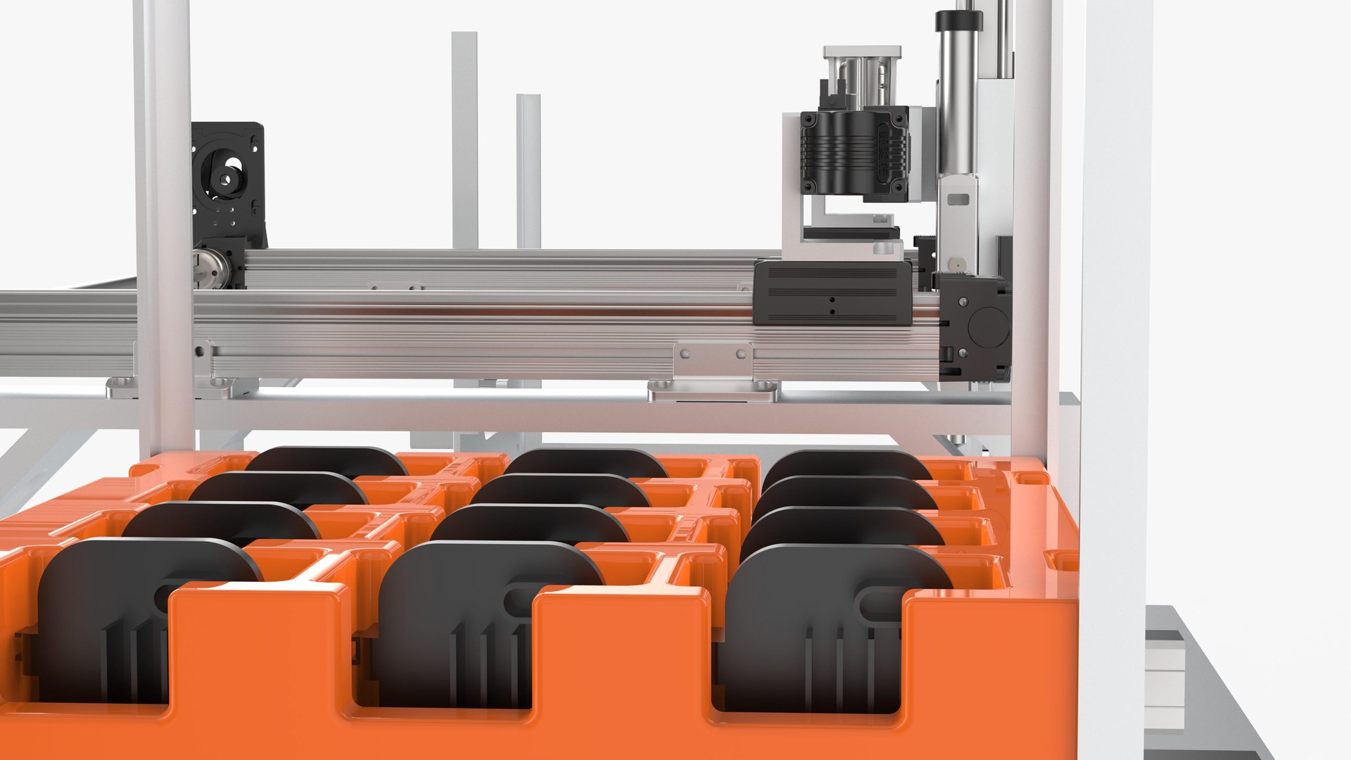 Automatic Tray Dispensing Machine 3D Model - TurboSquid 2136959